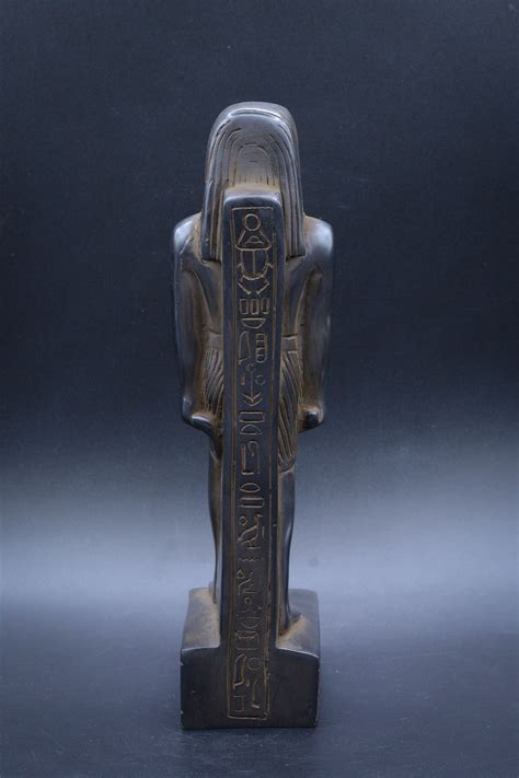 Statue Of Egyptian God Khepri Scarab Sun God Black 2 Size Made Etsy