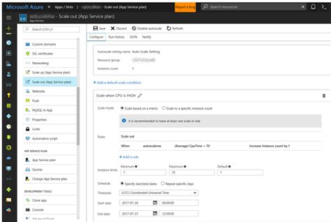 How To Configure Auto Scaling For An Azure App Service With Powershell The Best C Programmer