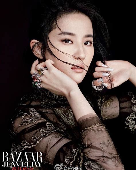 Crystal Liu Yi Fei On Instagram Posing For Bazaar Jewelry On December