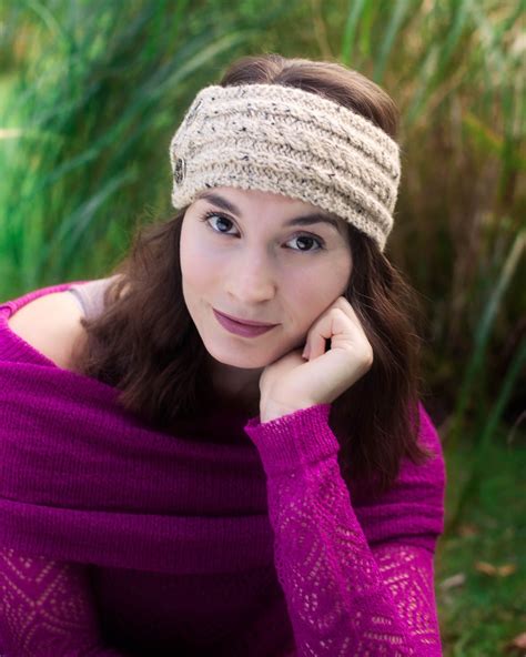 Loom Knit Cable Earwarmer Pattern Headband Earwarmer Knitting Patterns