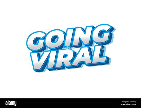 Going Viral Text Effect Design In Eye Catching Color And 3d Look