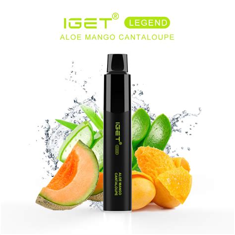 Iget Legend Disposable Pod Device Kit 4000puffs 1350mah 12ml Disposable