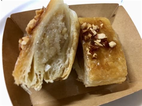 【ローソンにトルコのお菓子「バクラバ」があったので食べてみた】 お散歩アルバム・・メロンとマンゴーと桃の季節