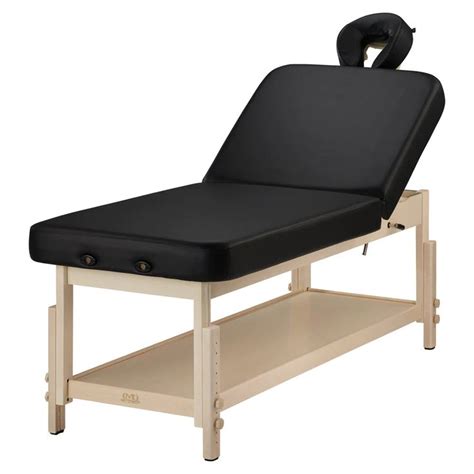 Master Massage 30 Harvey Tilt Stationary Massage Table Black D22775
