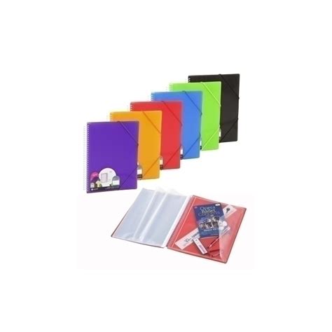 CARPETA FUNDAS TARIFARIO A4 GOMA 20