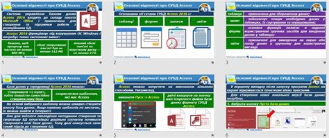Урок 05 Основні відомості про СУБД Access Вибірковий модуль Бази