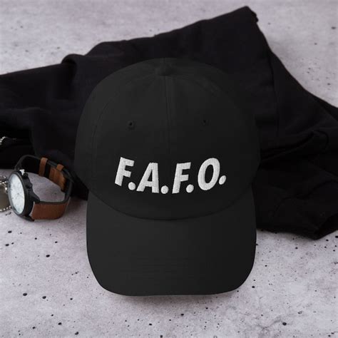 Fafo Hat Etsy