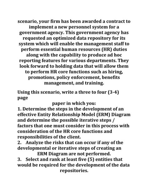 Strayer Cis 515 Week 4 Assignment 4 Database Modeling And Normalization