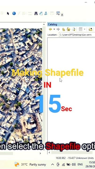 shapefile creation made easy step by step guide with arcgis easy