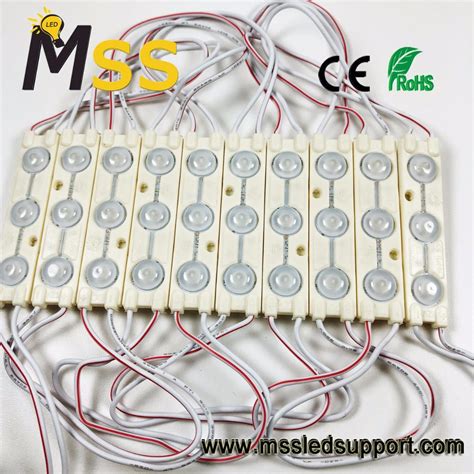 China High Bright DC 12V 0 9W Injection Modules Waterproof 3 LEDs IP67