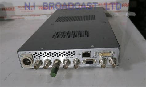 Tektronix Wvr5000 Hd Sd Rasterizer Waveform Vectorscope Ni