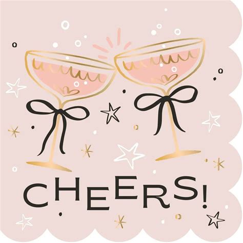 Funny Cocktail Napkins Cheers Bows In 2025 Funny Cocktail Napkins Cocktail Napkins Cheer Bows