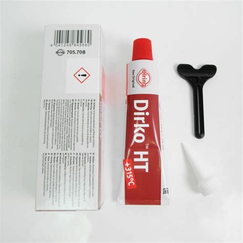 Dichtmasse ELRING DIRKO HT ROT 70ml 705.708 bis 315°C, 6,40