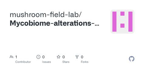 Github Mushroom Field Lab Mycobiome Alterations In Obesity