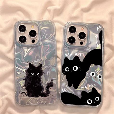 Jual Graffiti Black Cat Casing Hp Samsung A16 A06 A55 A35 A54 A05s A05