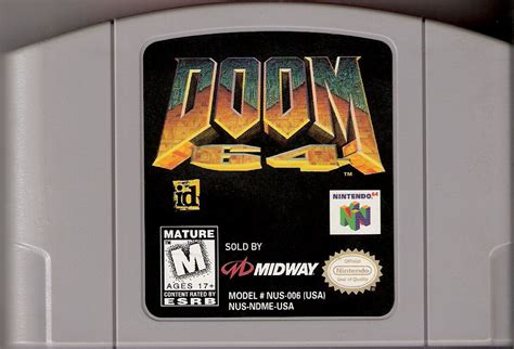 File:D64CartNTSC.jpg - The Doom Wiki at DoomWiki.org