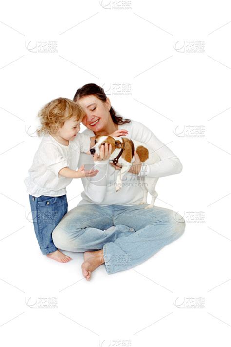 狗婴儿祖母垂直画幅杰克拉瑟短腿犬父母梗犬白人知识母亲