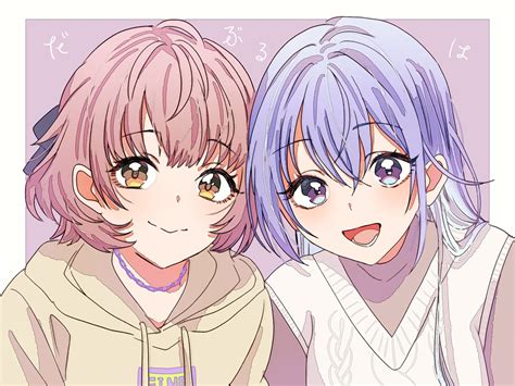 Suzuki Hana And Ikuta Haruki Idolmaster And 1 More Drawn By Paddy