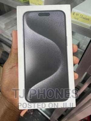 New Apple IPhone 15 Pro Max 256 GB Black In Accra Metropolitan Mobile