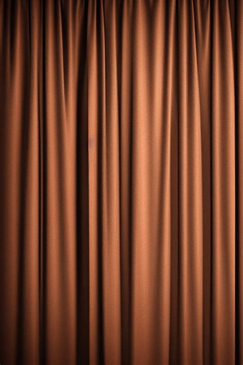 Brown Curtains Background · Creative Fabrica