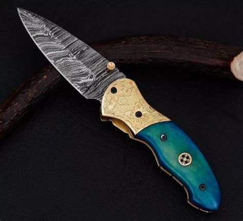 ZappAds CUSTOM HANDMADE DAMASCUS STEEL BUSHCRAFT SURVIVAL CAMPING OUTDOOR HUNTING KNIFE