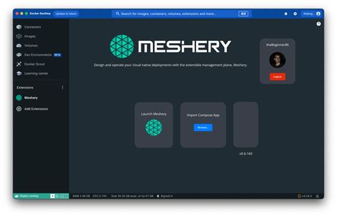 [extensions] enhance meshery docker extension ui · issue 9299