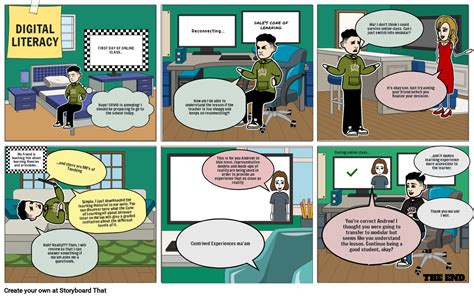 Comic Strip Storyboard By Lery57725