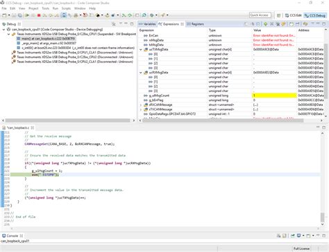 Tms F D Cannot Realize Can External Loopback Mode Operation With