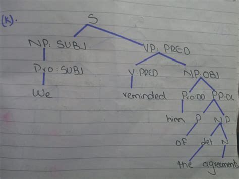 Solved Exercise Of Chapter 3 From Syntactic Forms Grammatical Functions And Semantic Roles