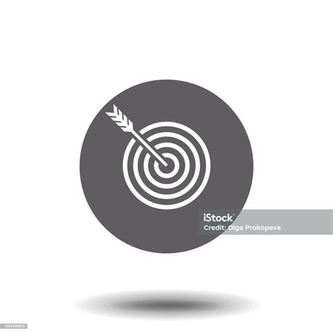 투자 대상 아이콘 기호입니다 웹 사이트 모바일 앱 로고 Ui 디자인에 대 한 아이콘 기호 개념의 고립 된 벡터 일러스트 레이 션 겨냥에 대한 스톡 벡터 아트 및 기타 이미지
