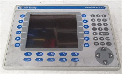 Allen Bradley Panelview Plus Color Key Touch Display Module P Rdb C Series D Daves