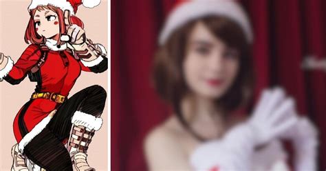 My Hero Academia Ochako Ilumina La Temporada Navideña Con Un Hermoso