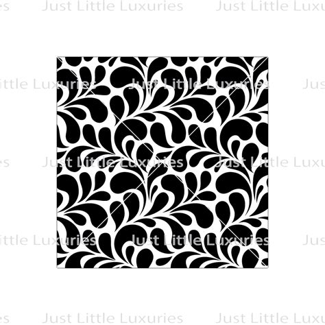 Baroque Fleur De Lis Light Pattern Debosser Just Little Luxuries