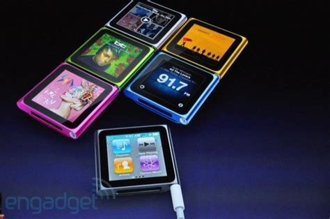 New Ipod Nano Goes Square Gets Multitouch Display And Loses Video Camera