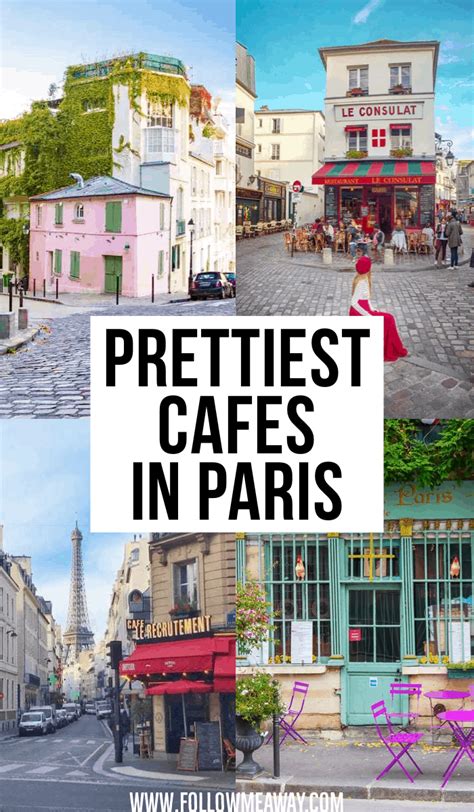 10 Of The Prettiest Cafes In Paris Map To Find Them Follow Me Away