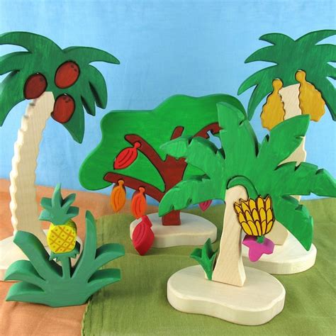 Wooden Tree Puzzle Etsy