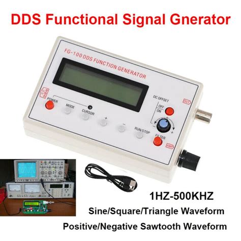 1hz 500khz Dds Function Signal Generator Sine Tr Grandado