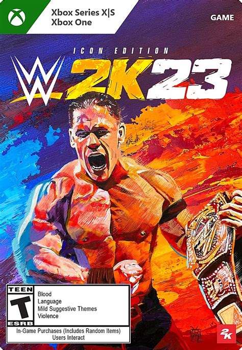 Wwe 2k23 Icon Edition Xbox One Xbox Series X Xbox Series S [digital