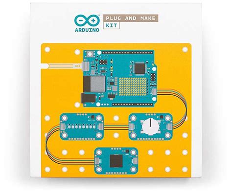 Arduino Plug And Make Kit Arduino Uno R4 Wifi Rinkinys Ir 7 Qwiic