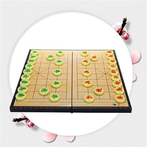 Traditional Chinese Chess Set Travel Portable Chin Grandado