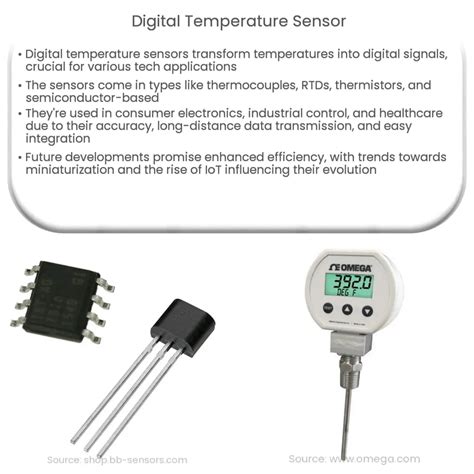 Digital Temperature Sensor How It Works Application And Advantages