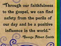 38 George Albert Smith Quotes Idéer Andlighet