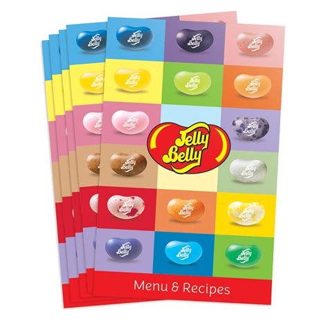 Jelly Belly Menu And Recipes Book 100 Count