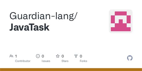 GitHub Guardian Lang JavaTask