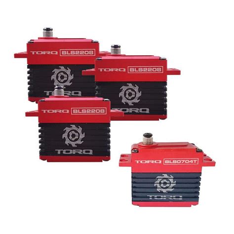 Torq Bls Combo Brushless Fullsize Servo Set Pulse Battery