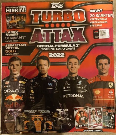 Topps Formule Beginnerspakket Turbo Attax Formule Trading Card Game Bol