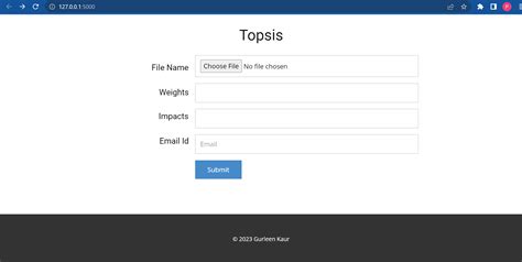 GitHub Gurleen21 Topsis WebApp WebApp For Topsis Algorithm