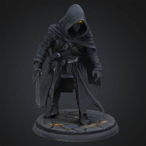 Other Stl Download Shadow Assasin Game Rpgby Warjacob