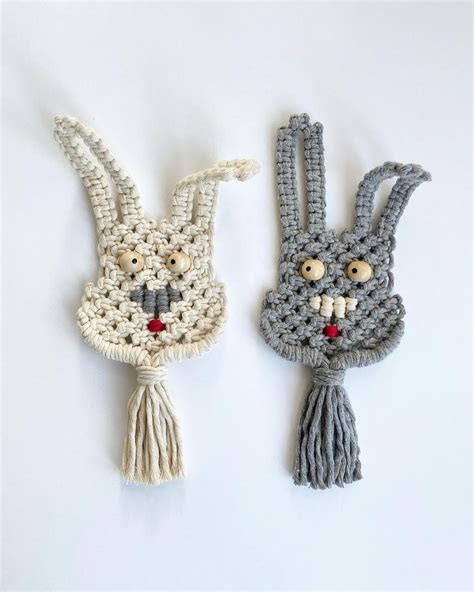 Sasha Macramessage On Instagram New Tutorial 🤗💞 Today Macrame Bunny 🐰♥️🐰new 😉 Design By