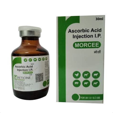 30 Ml Ascorbic Acid Injection Ip Manufacturersupplierexporter